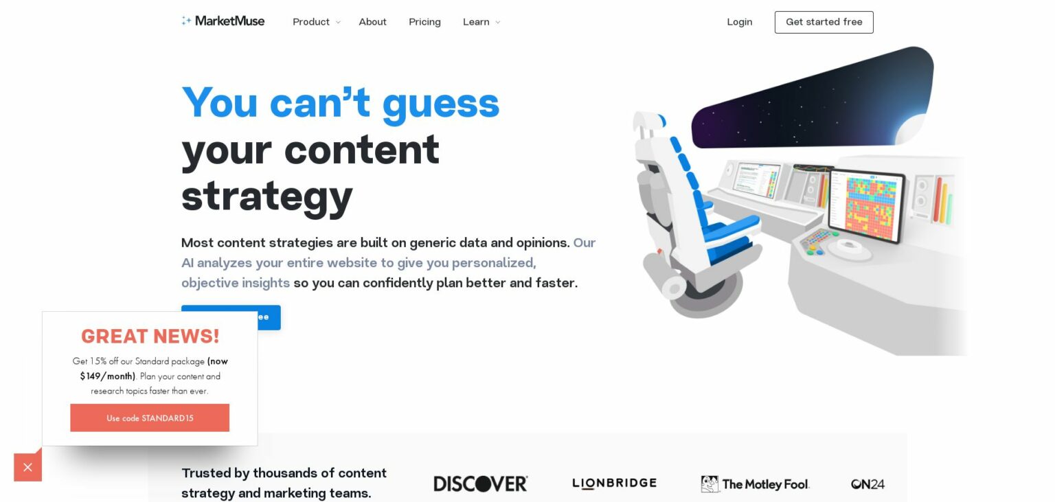 MarketMuse AI Marketing Software | RobotTools.AI